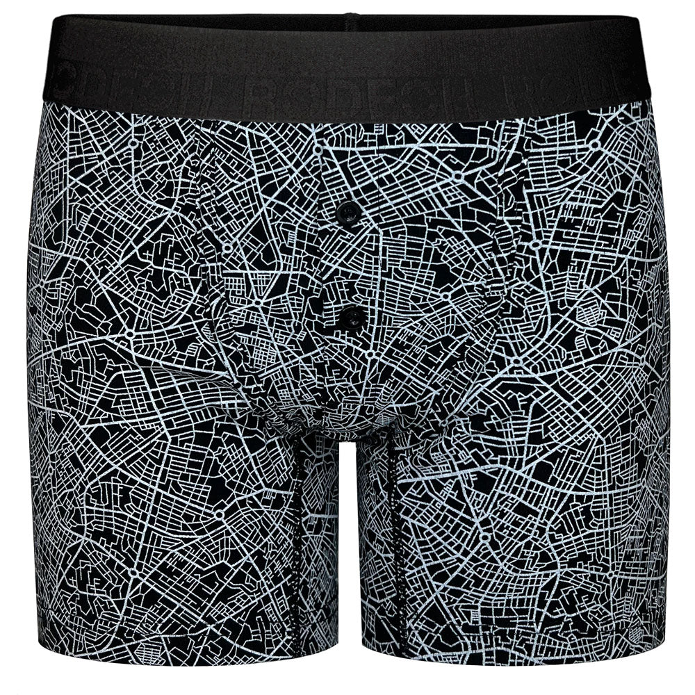 Geometric Button Fly Boxer Harness Strap-On | RodeoH