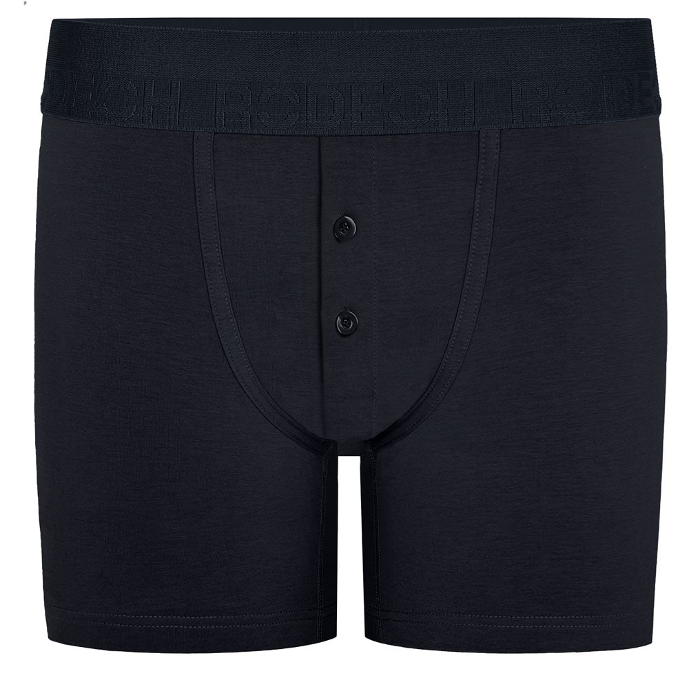 Black Button Fly Boxer Harness Strap-On | RodeoH