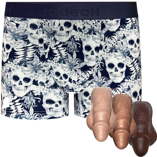 Pete Silicone Packer and Midnight Skulls Boxer| RodeoH