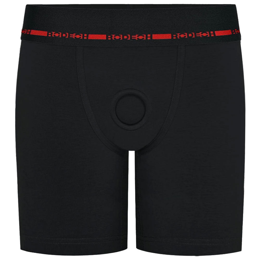 Rise Black Boxer+ Harness Strap-On | RodeoH
