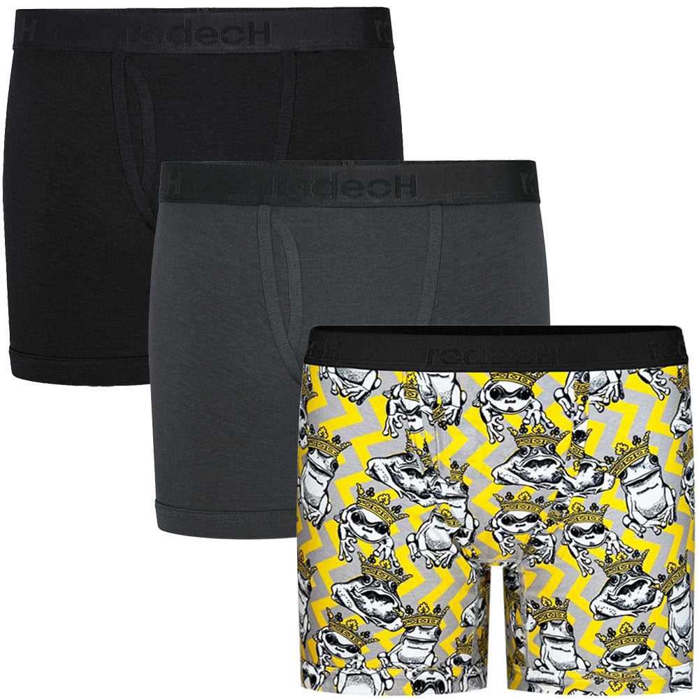 6" Top Loading Packing Boxer 3 Pack - Froggy Fresh - FTM Trans Masc ...